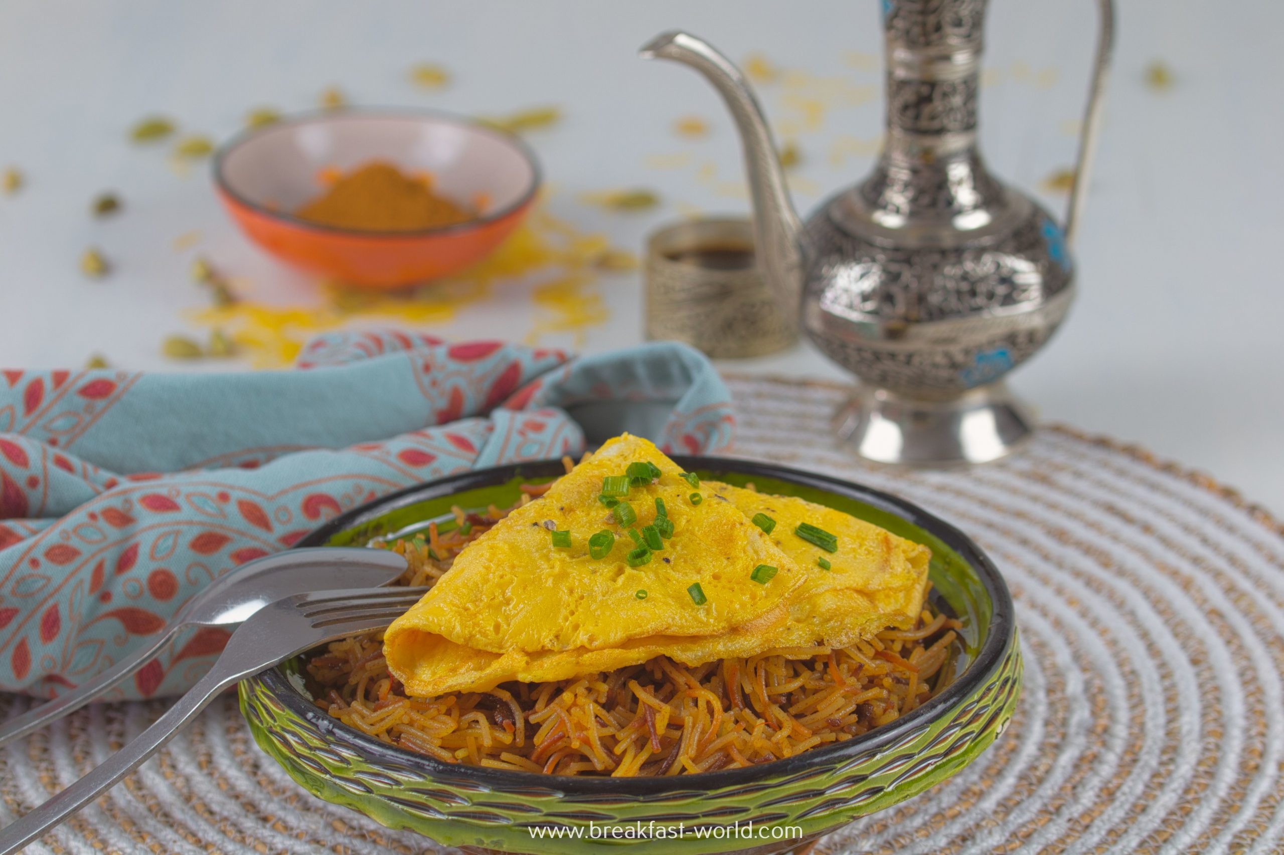 Breakfast World: Rezepte: Balaleet aus den VAE